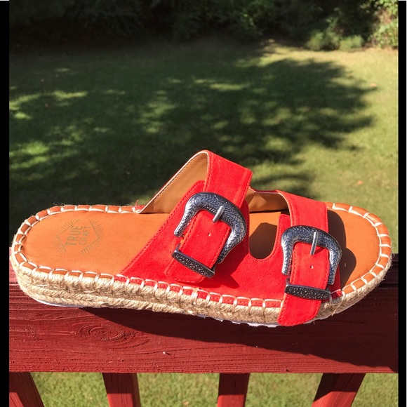 True Craft | Shoes | True Craft Shaker Sandals Espadrilles Platform ...